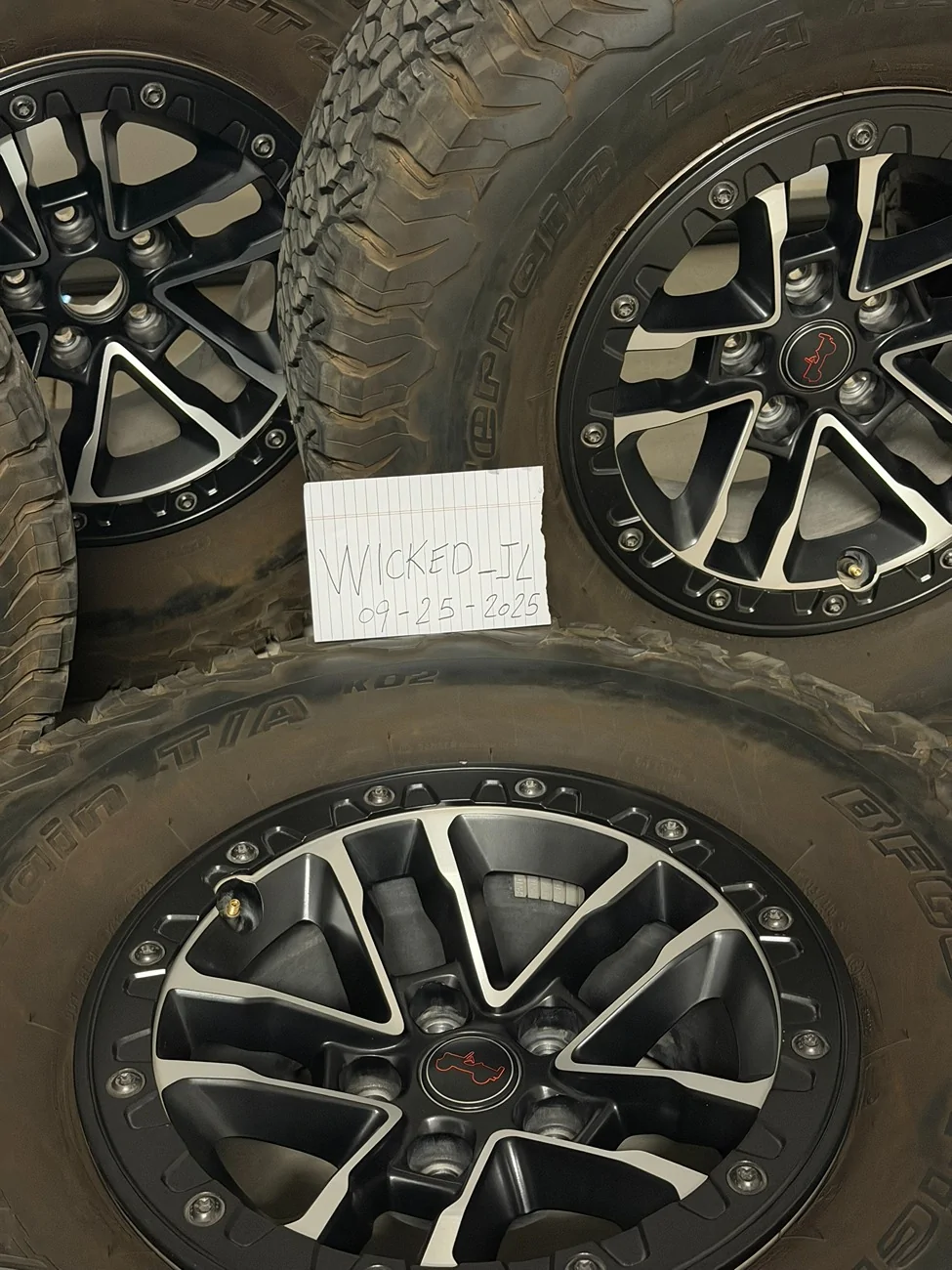 Arizona - For sale: 5X Tire/wheel package from a 2024 JL Wrangler ...