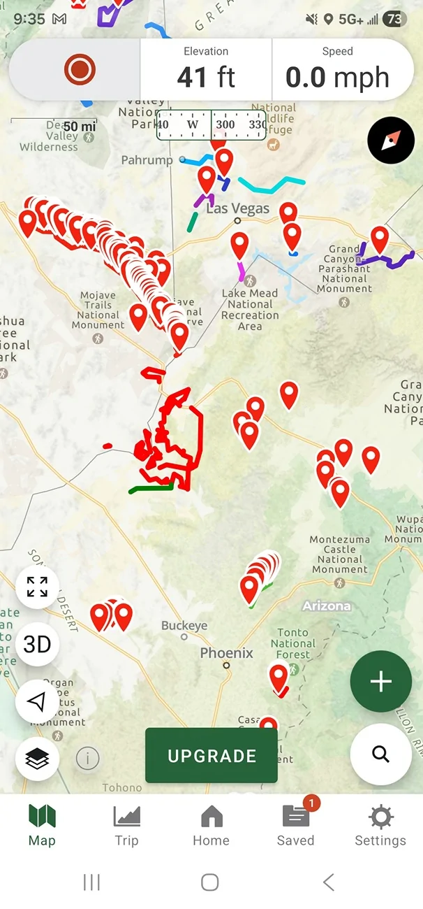 Educate me on saving GPS maps for when you lose GPS service.. | Jeep ...