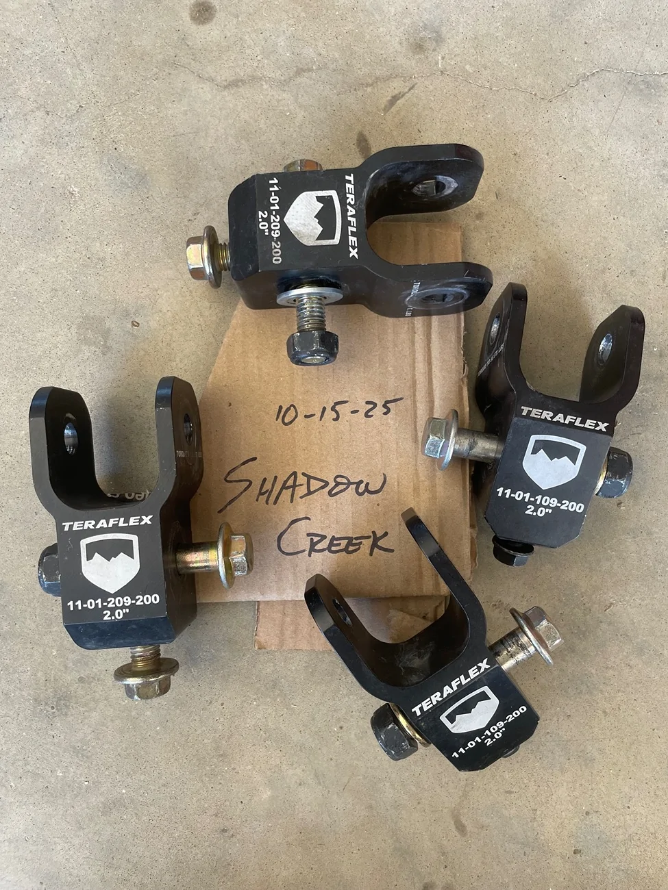 Texas - Teraflex shock extensions | Jeep Wrangler Forums (JL / JLU ...