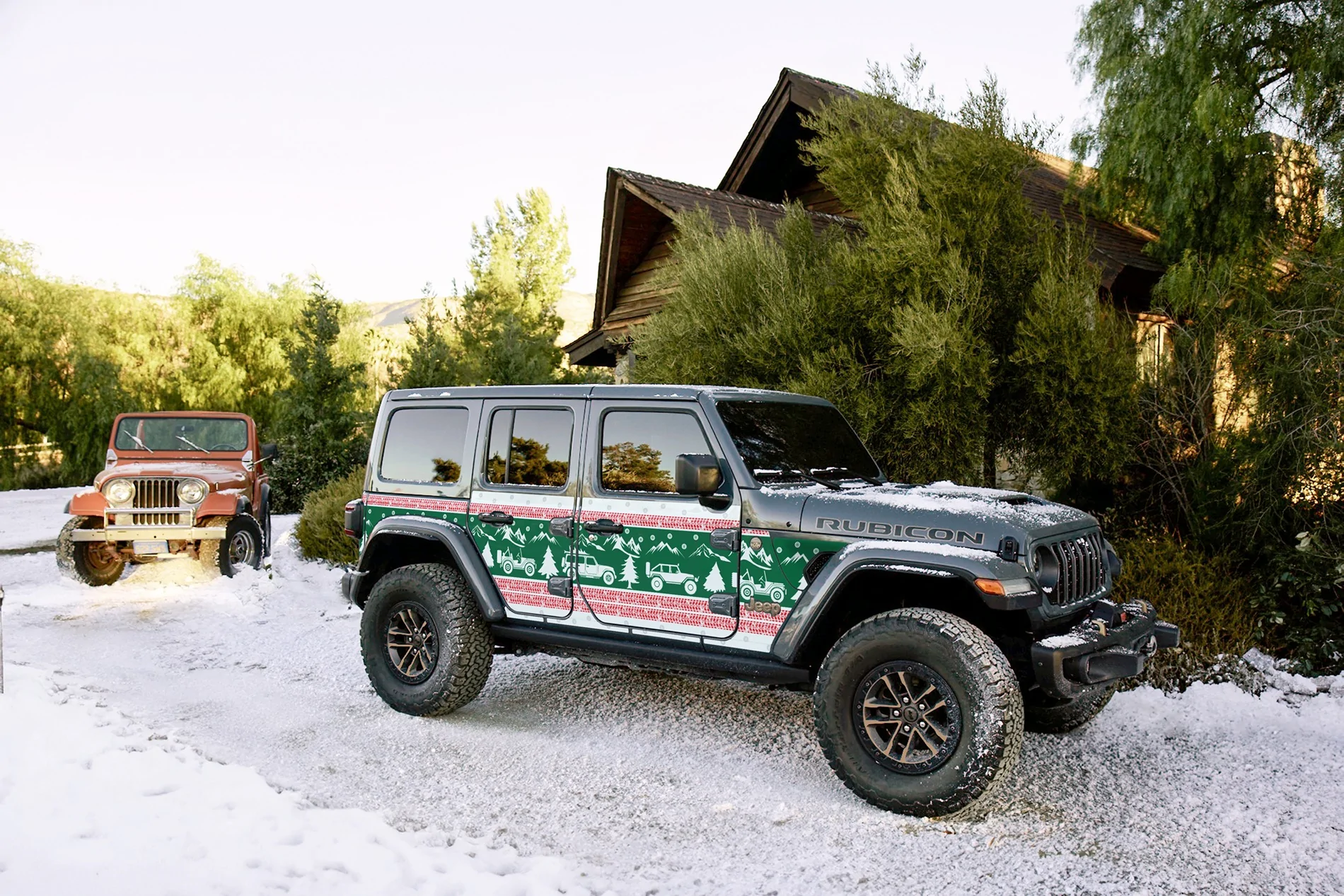 Mopar Unveils Festive "Ugly Sweater" Trail Armor | Jeep Gladiator (JT ...