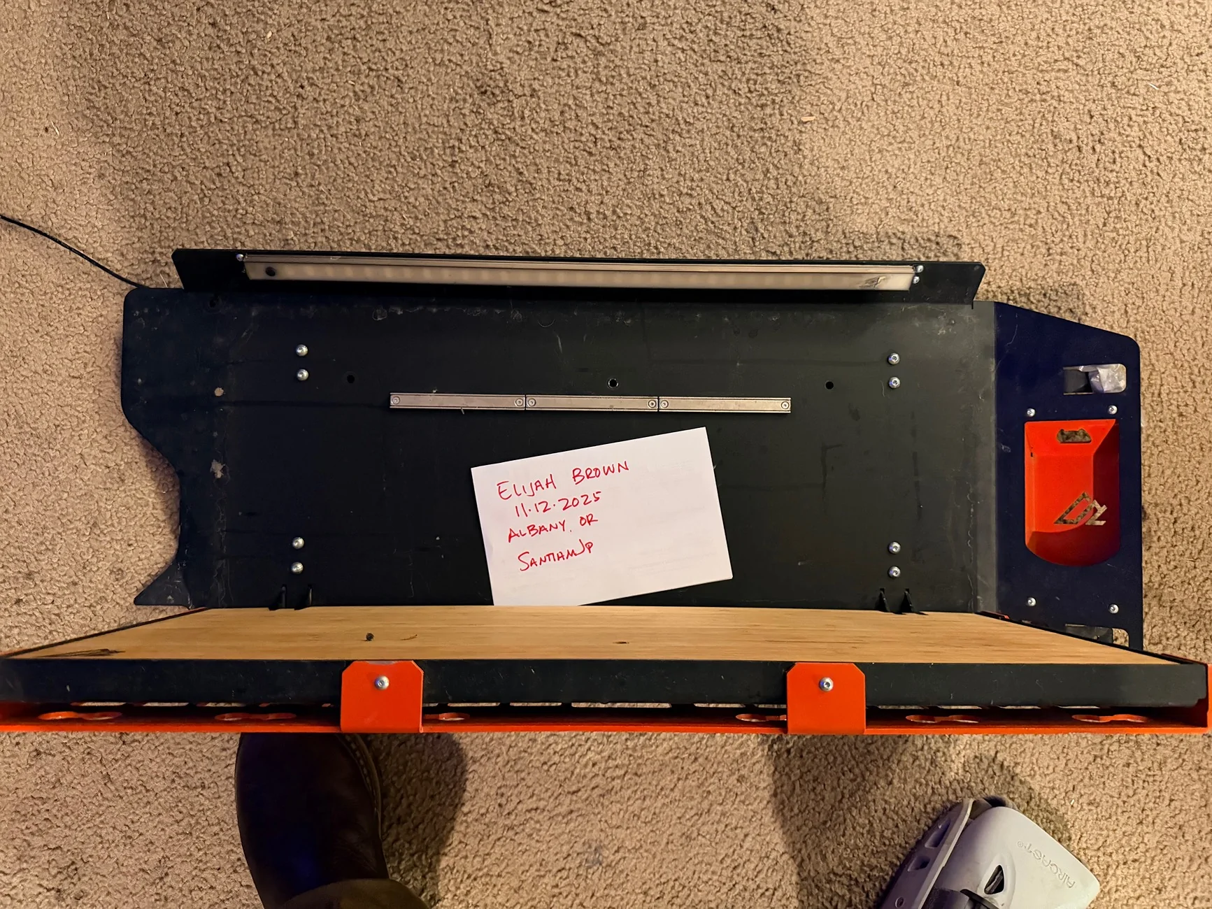 Oregon - American Adventure Lab Tailgate Table powder coated Punkn ...