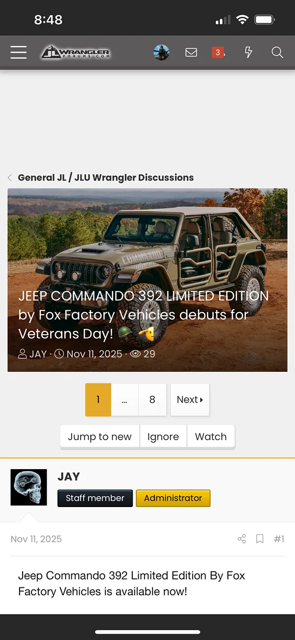 Commando from fox | Jeep Wrangler Forums (JL / JLU) -- Rubicon, 4xe ...