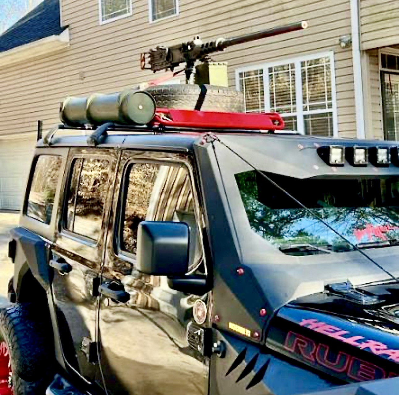 Gun Rack Options for JLU with SOT Top | Jeep Wrangler Forums (JL / JLU ...