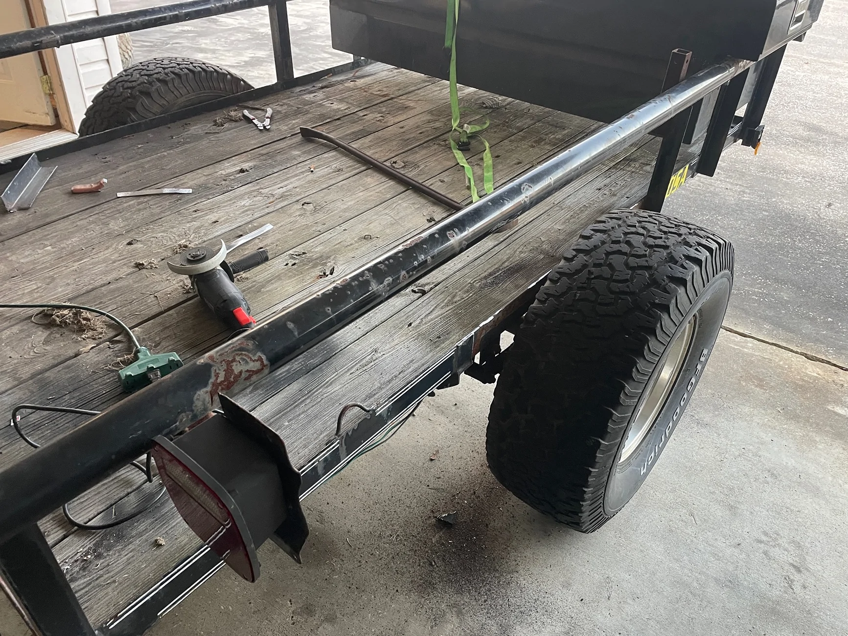 Big tire 6x8 trailer build, short and dirty. | Jeep Wrangler Forums (JL ...