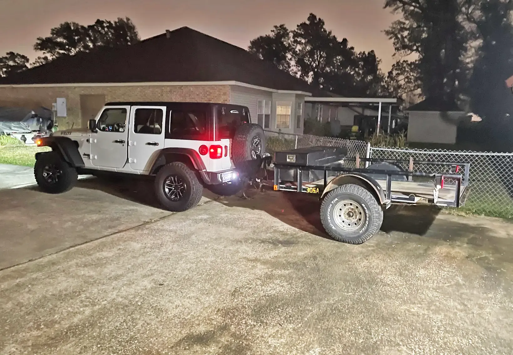 Big tire 6x8 trailer build, short and dirty. | Jeep Wrangler Forums (JL ...