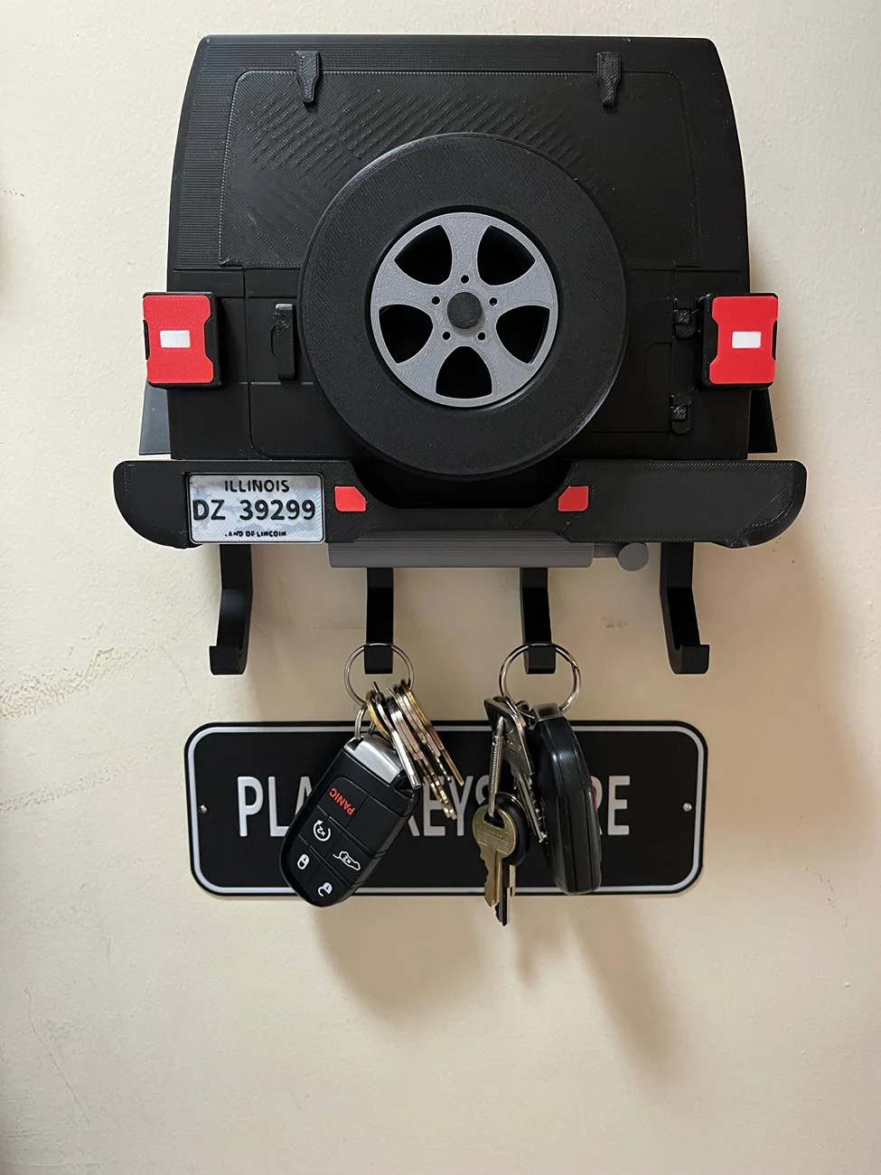 Jeep JL key rack | Jeep Wrangler Forums (JL / JLU) -- Rubicon, 4xe, 392 ...