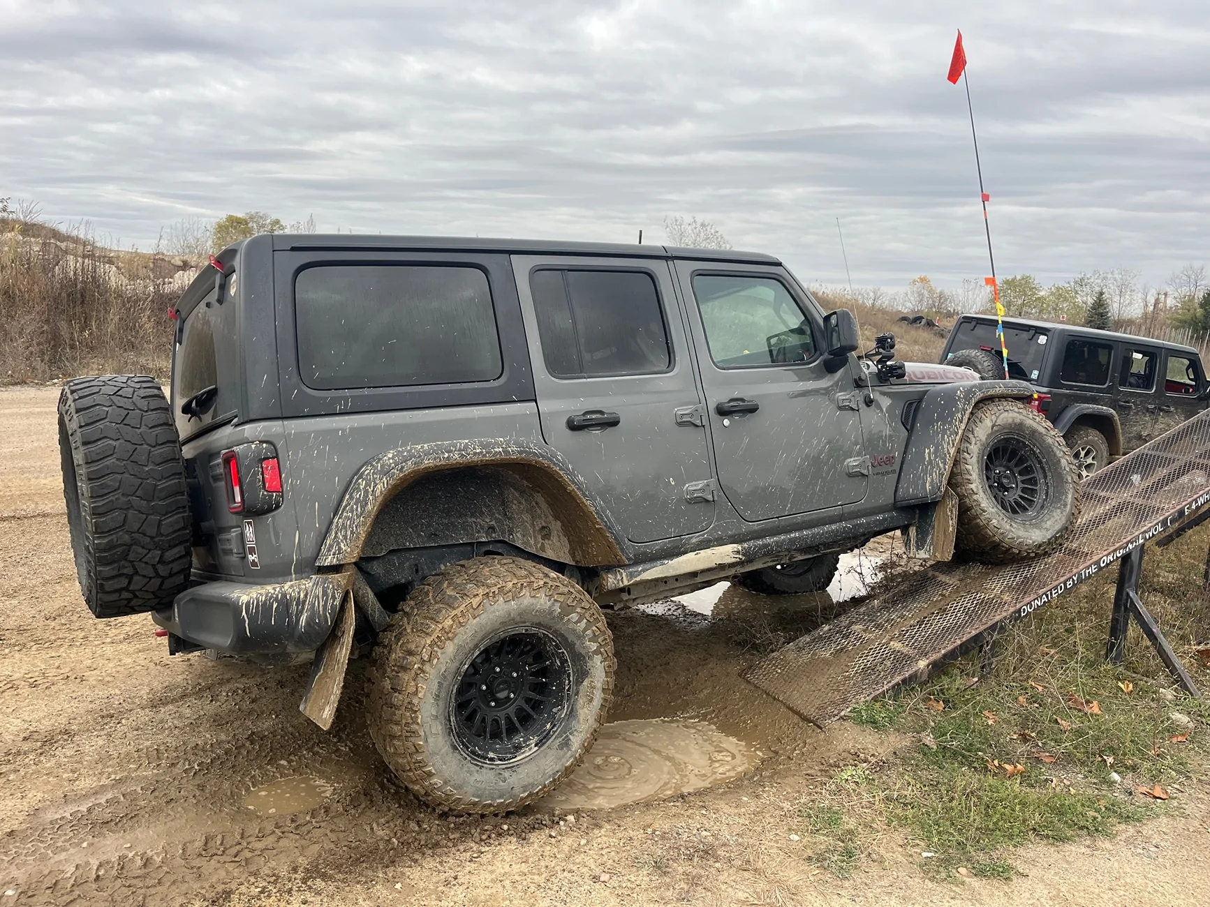 Mickey Thompson Classic III wheels/35 tires on stock Rubicon | Jeep ...