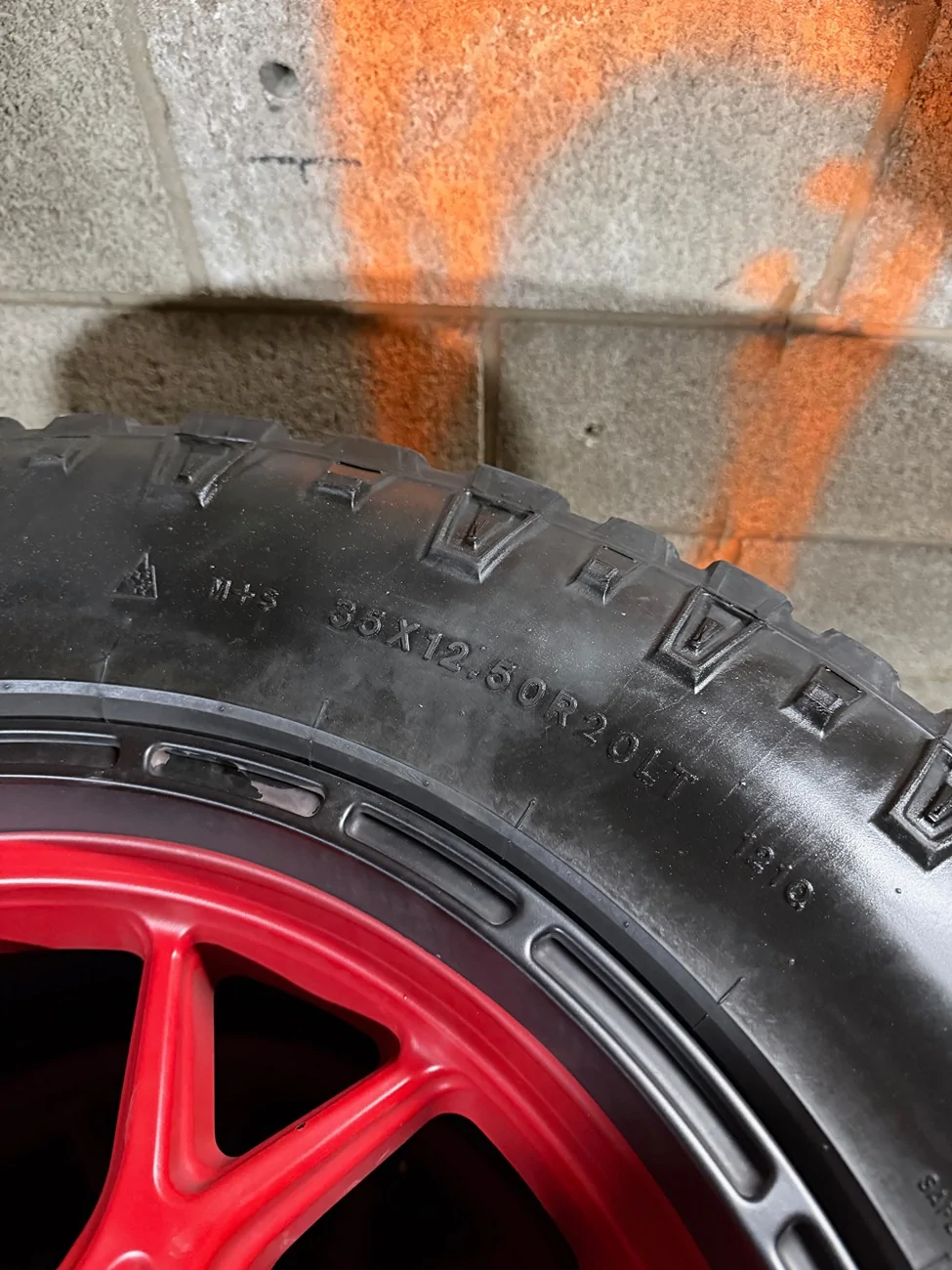 Wisconsin - 20" Rims with 35" Goodyear Duratrac Tires | Jeep Wrangler ...