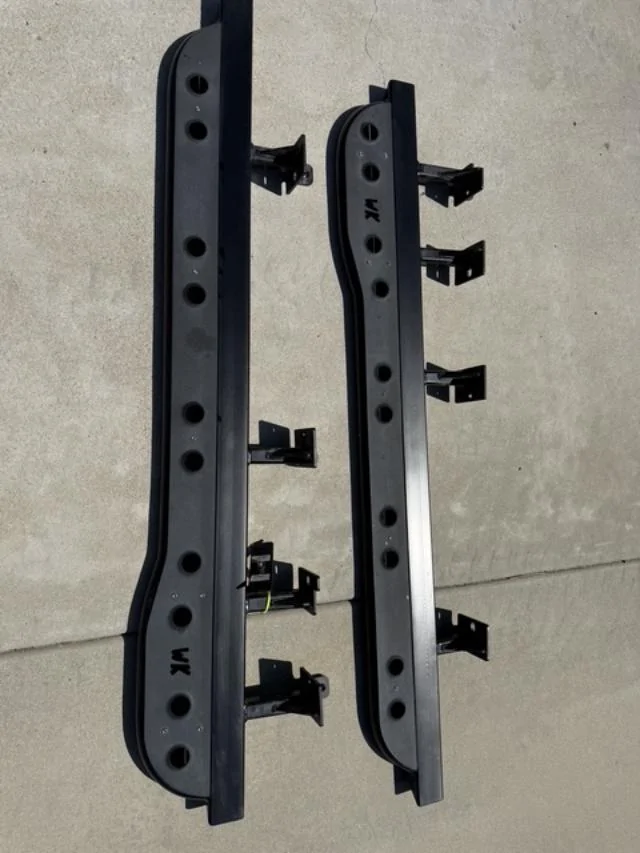 California - White Knuckle Off Road Rock Sliders – JL Unlimited (JLU) 4 ...