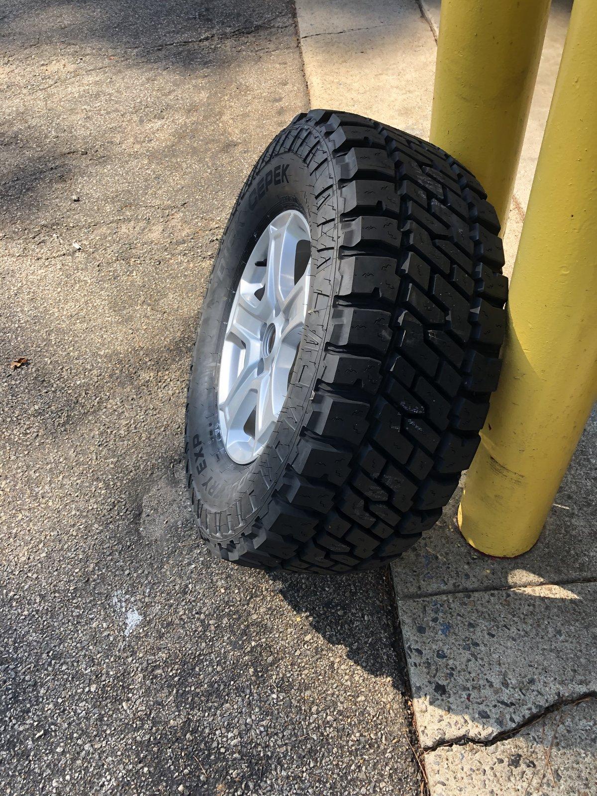 Will 33X12.5 tires fit a stock 2018 JL? Rims are 18x9. | Jeep Wrangler ...