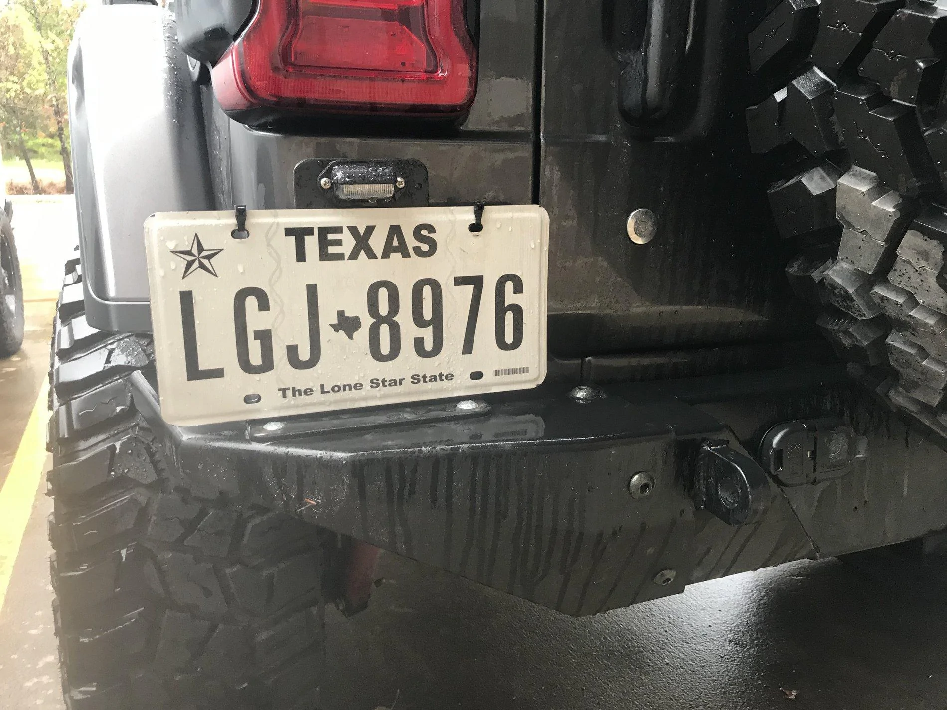 License Plate Relocation Options | Jeep Wrangler Forums (JL / JLU ...