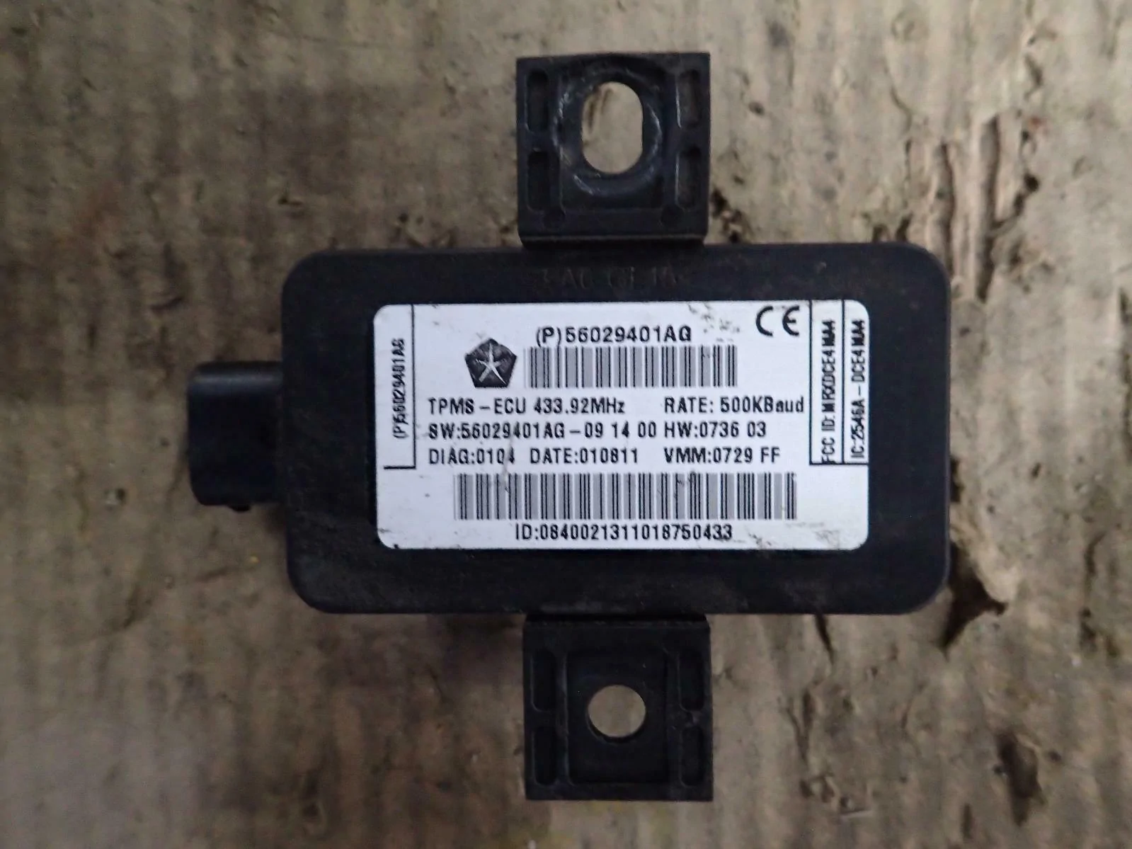 Broken TPMS RECEIVER sensor? Where's it located? | Jeep Wrangler Forums ...