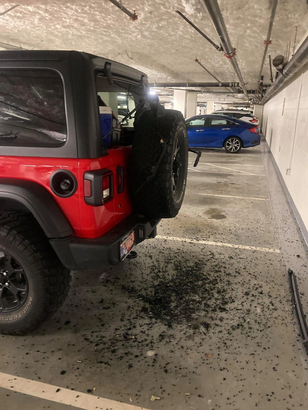 Rear Window Shattered from Defective Rear Defogger | Jeep Wrangler ...