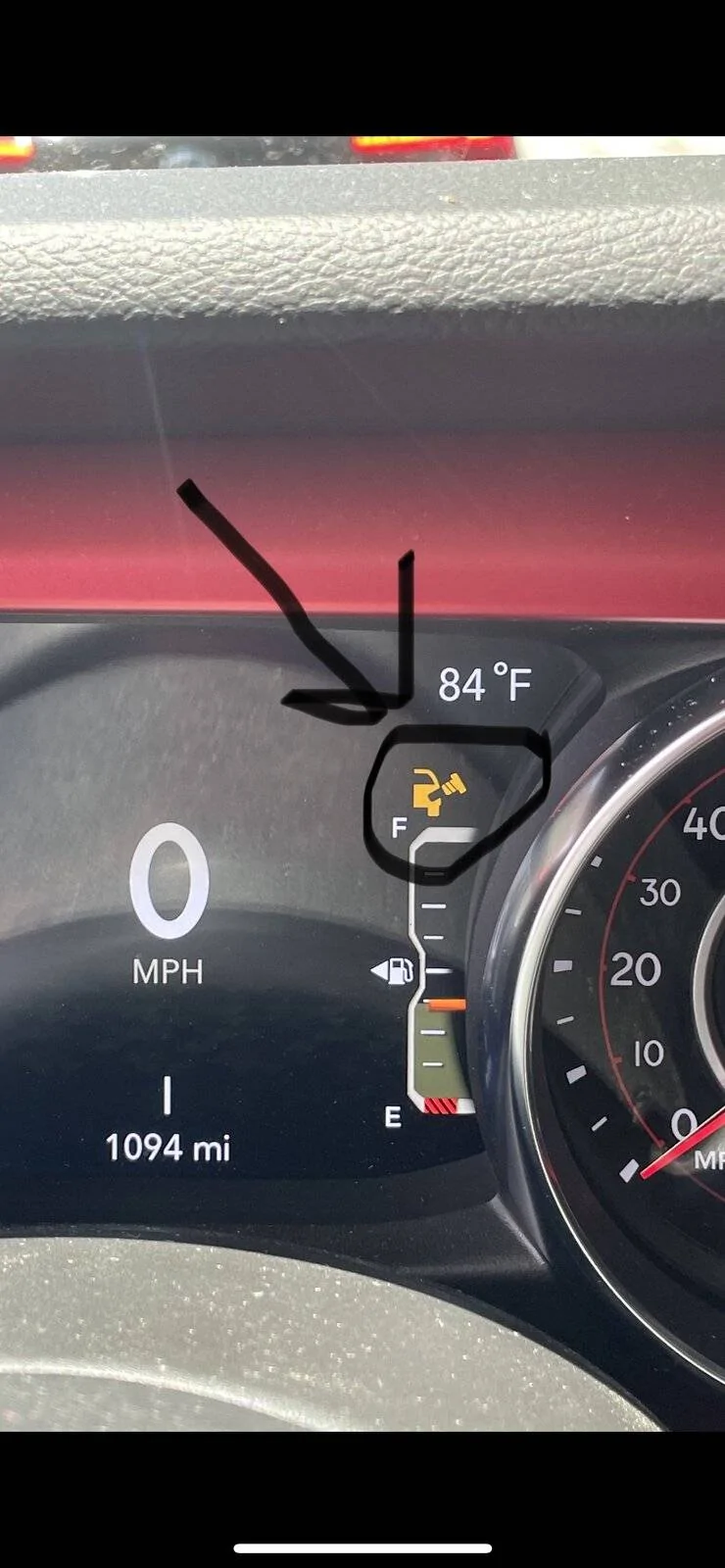Gas cap light on dash board | Jeep Wrangler Forums (JL / JLU ...