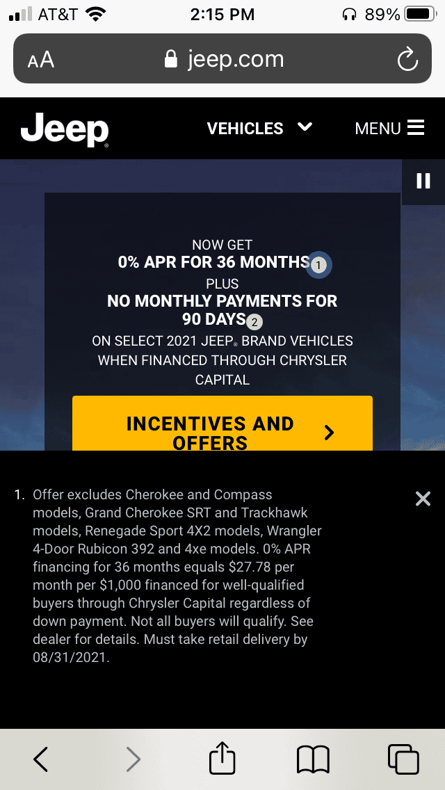 New orders - 3% under invoice with @dealersider | Page 3 | Jeep ...