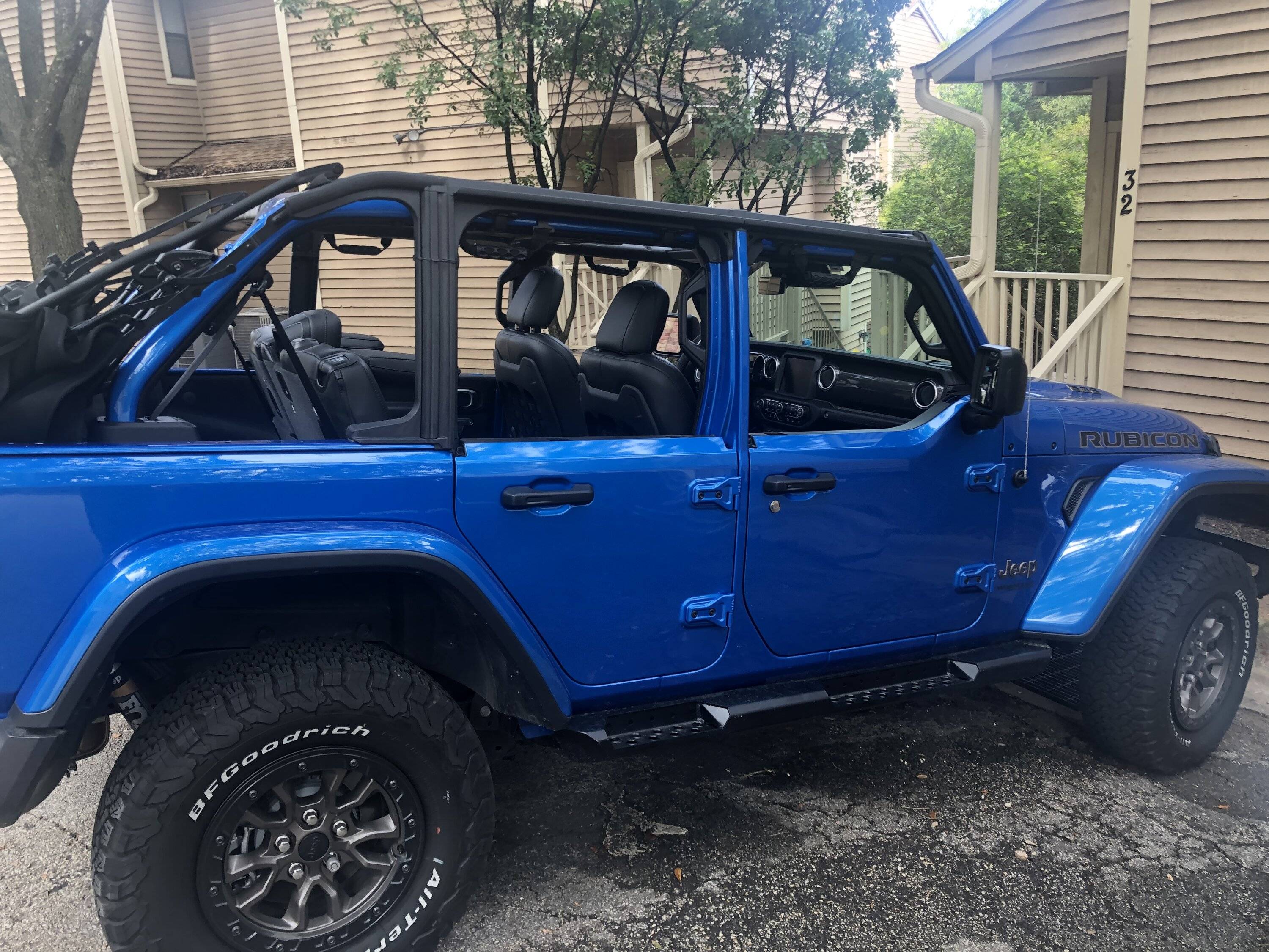 Texas - Hydro Blue JLU Half Doors | Jeep Wrangler Forums (JL / JLU ...