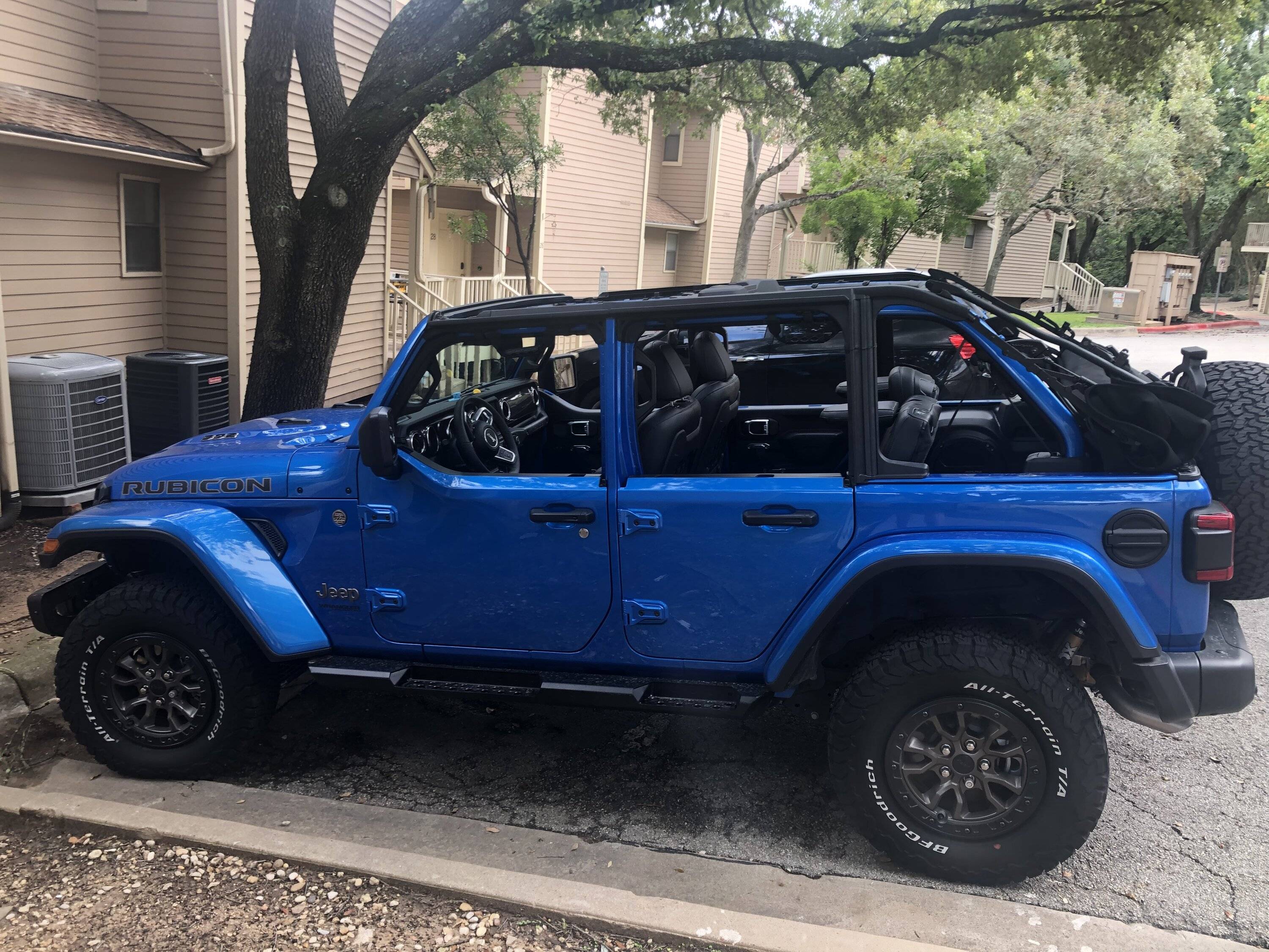 Texas - Hydro Blue JLU Half Doors | Jeep Wrangler Forums (JL / JLU ...