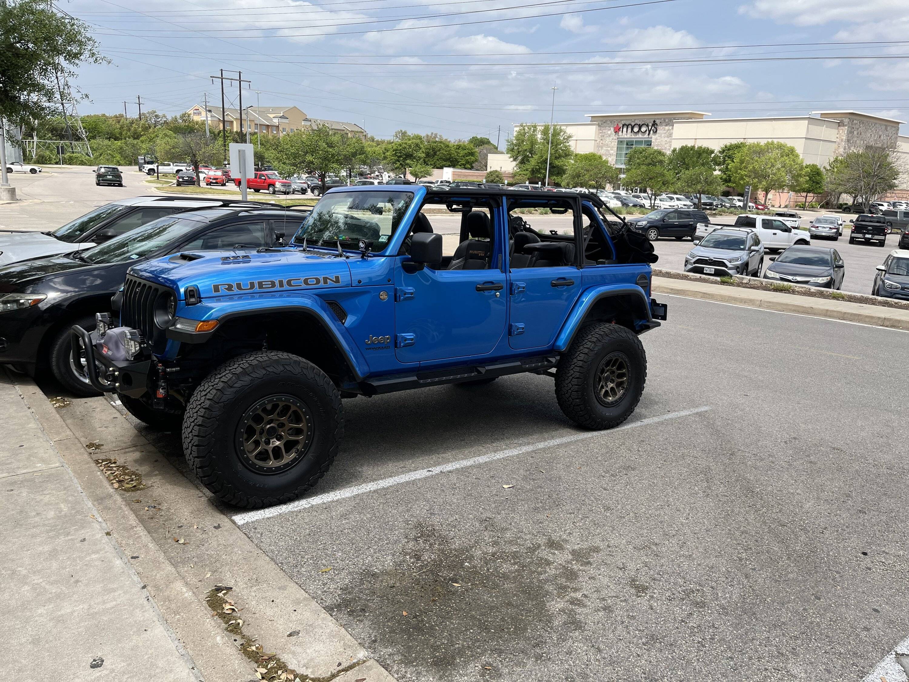 Texas - Hydro Blue JLU Half Doors | Jeep Wrangler Forums (JL / JLU ...