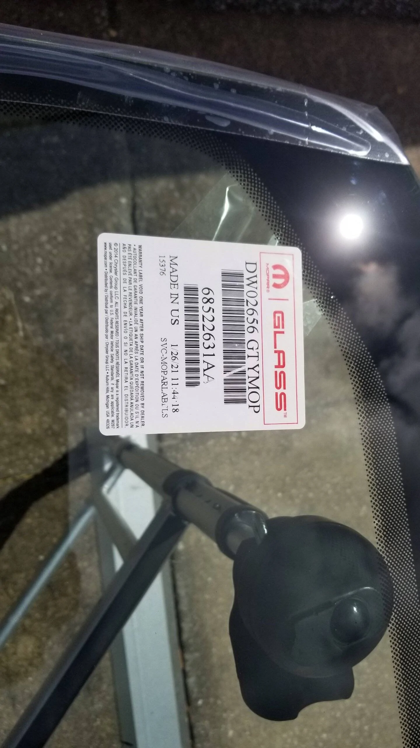 Windshield/Clearplex Installed today + Gorilla Glass ?? | Jeep Wrangler ...