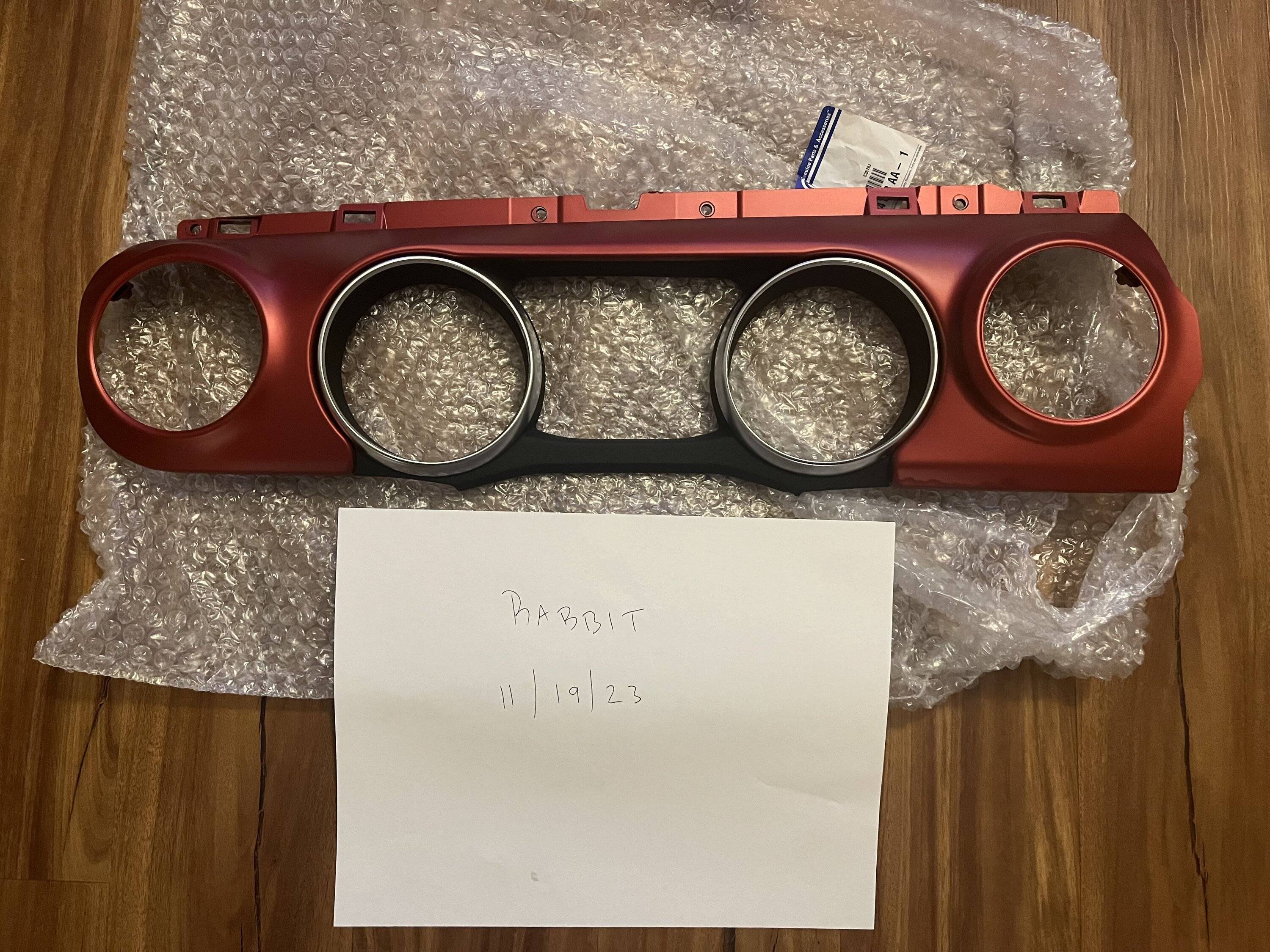 Virginia - Red Rubicon dash panels (driver and passenger side) | Jeep ...