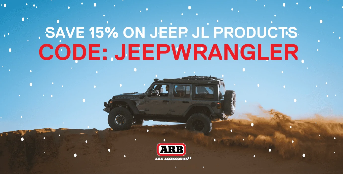 ARB HOLIDAY GIVEAWAY! (CLOSED) + 15% OFF ALL JEEP JL PRODUCTS | Jeep ...