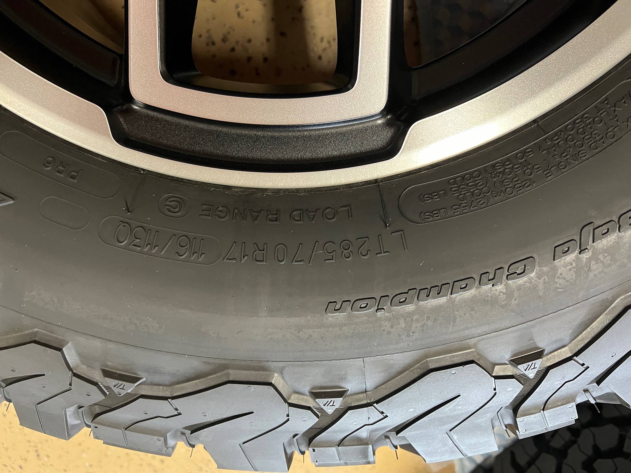 Florida - FS: 2024 Rubicon Take-Off Wheels & Tires (5), with OEM TPMS ...
