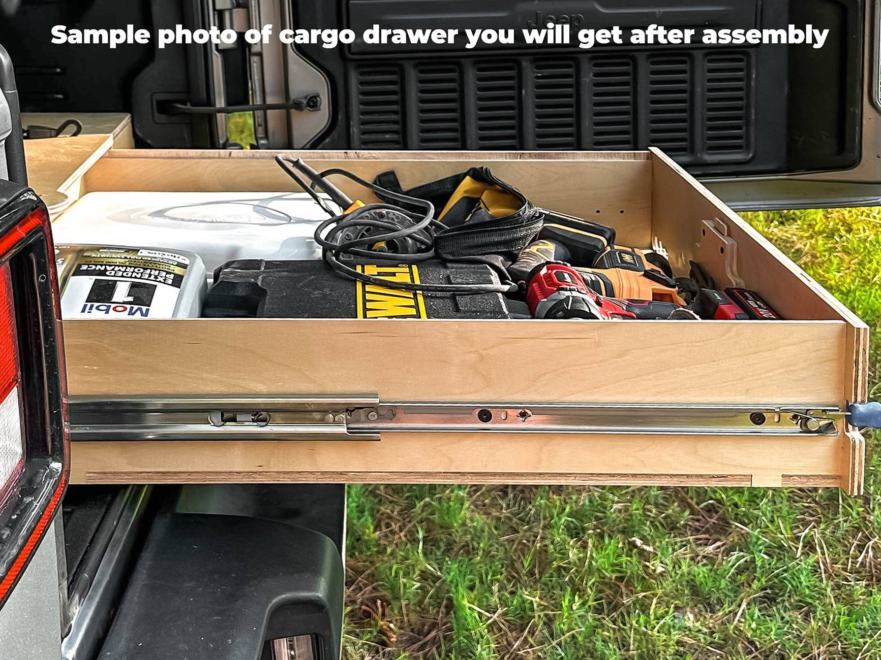 JLU (4DR) - DIY Cargo Drawer Kit – Big Storage, Huge Savings! | Jeep ...