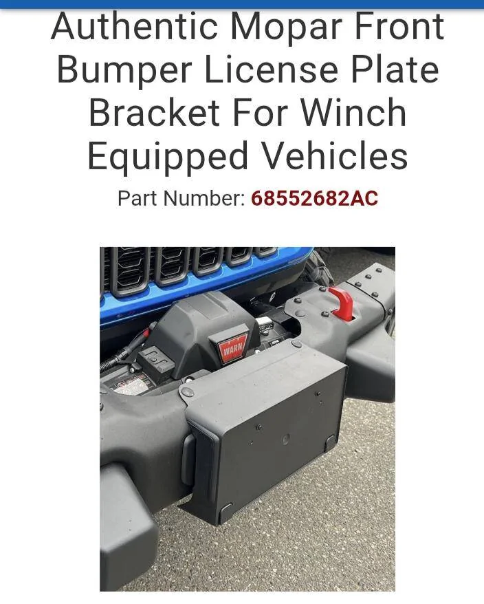 Dealer prep woes - new 2025 Rubicon with factory Warn winch | Page 2 ...